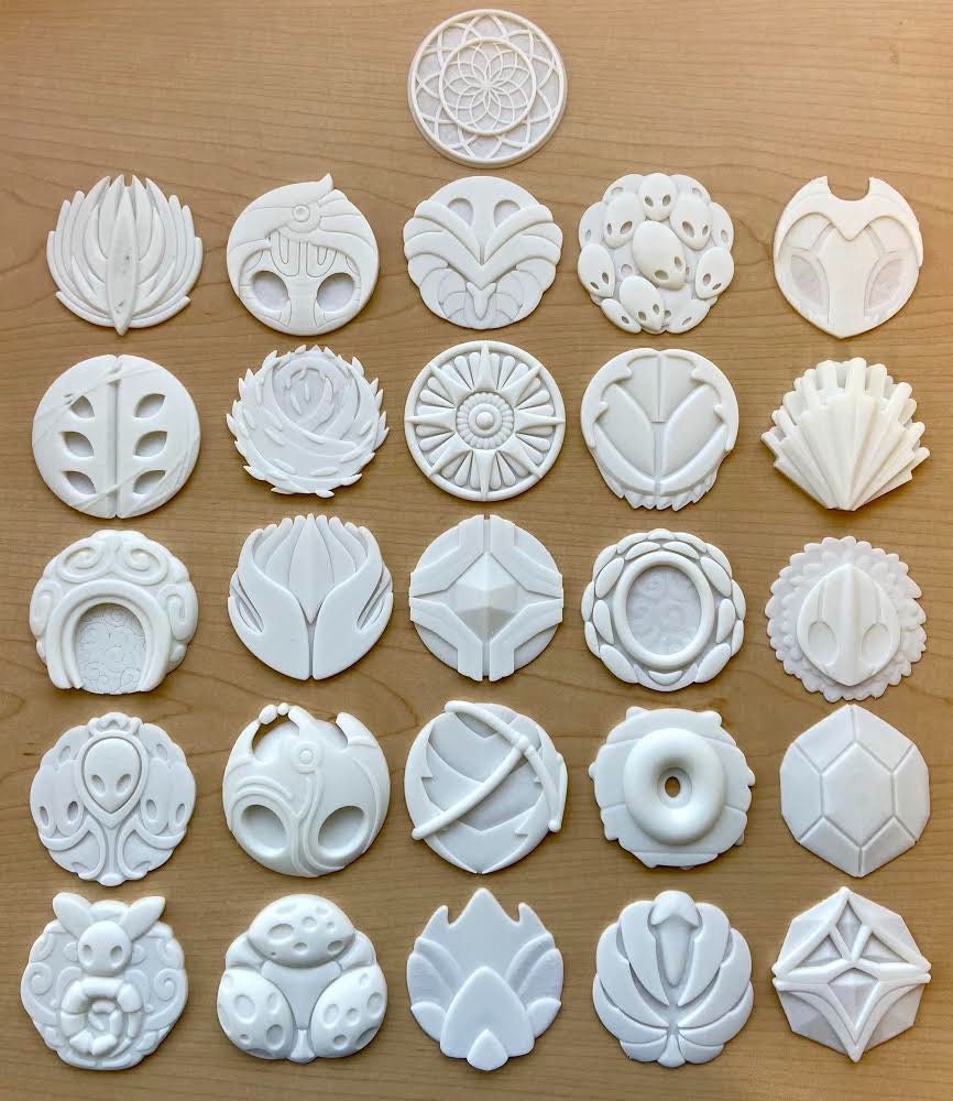 Hollow Knight 3D Printed Charms | Etsy