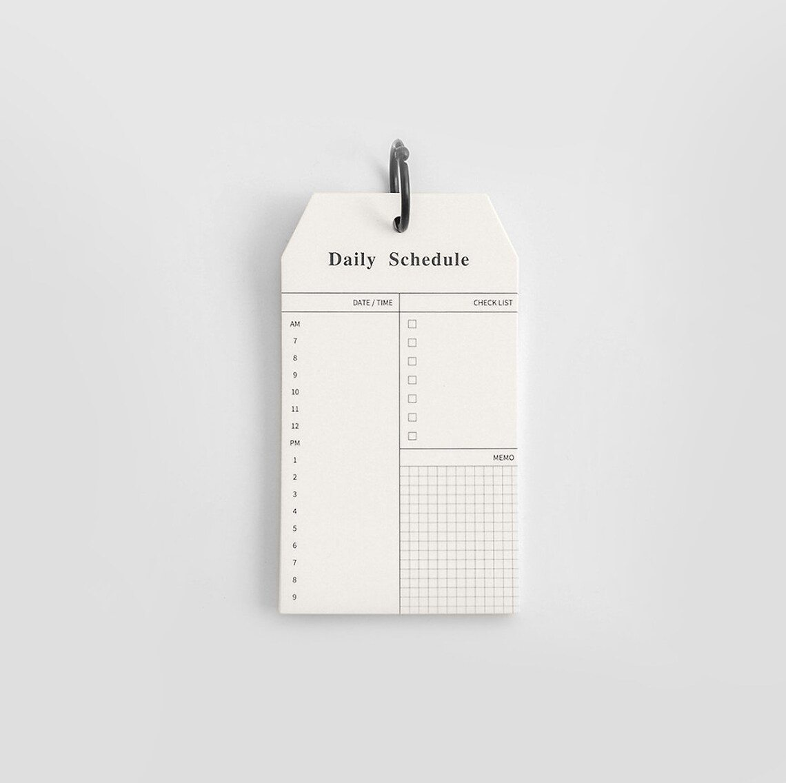 Daily Schedule Notepad Task List Goal Planner - Etsy