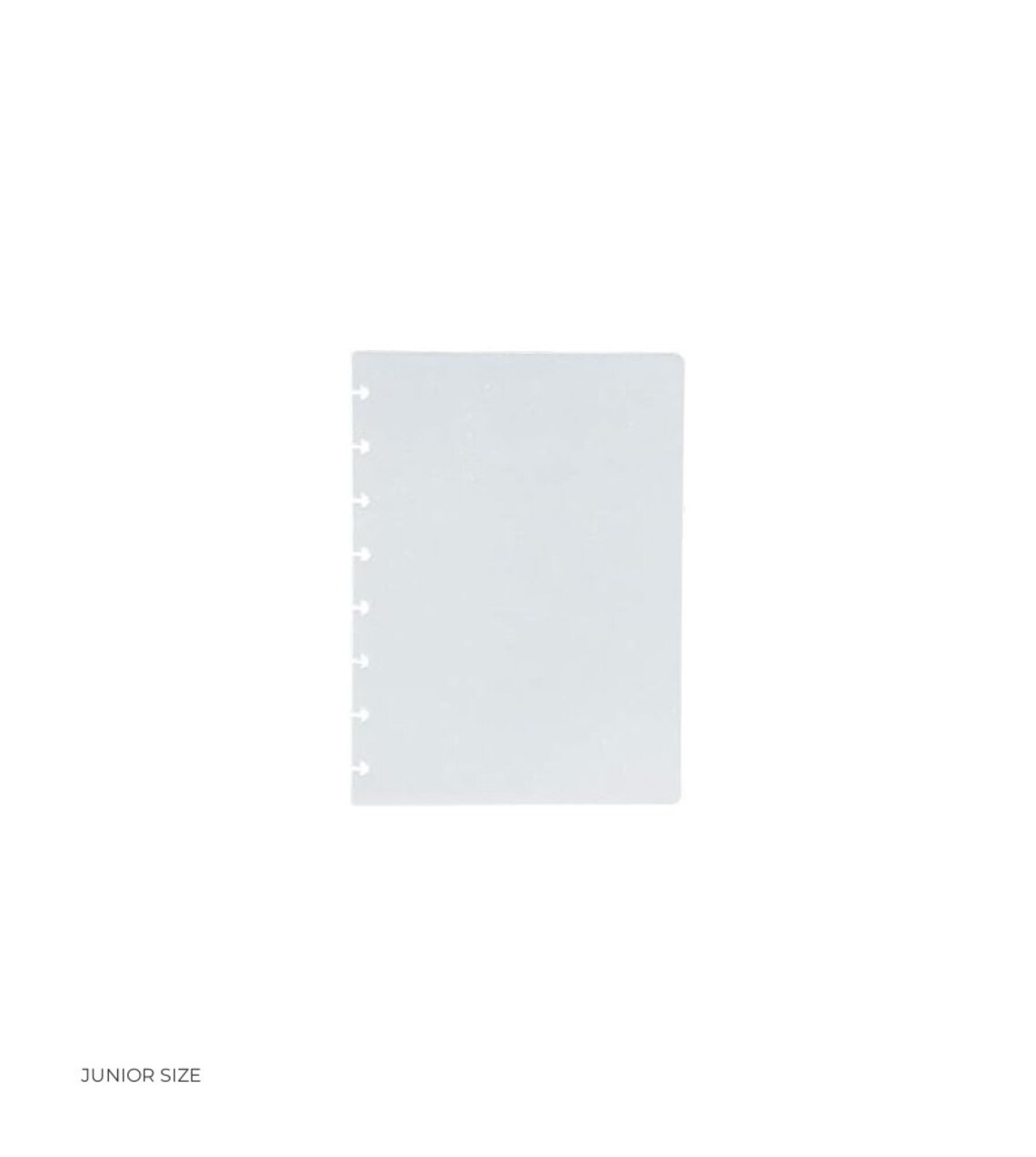 Junior Clear Frosted Planner Discbound Cover Set, Eleven Discs Junior ...