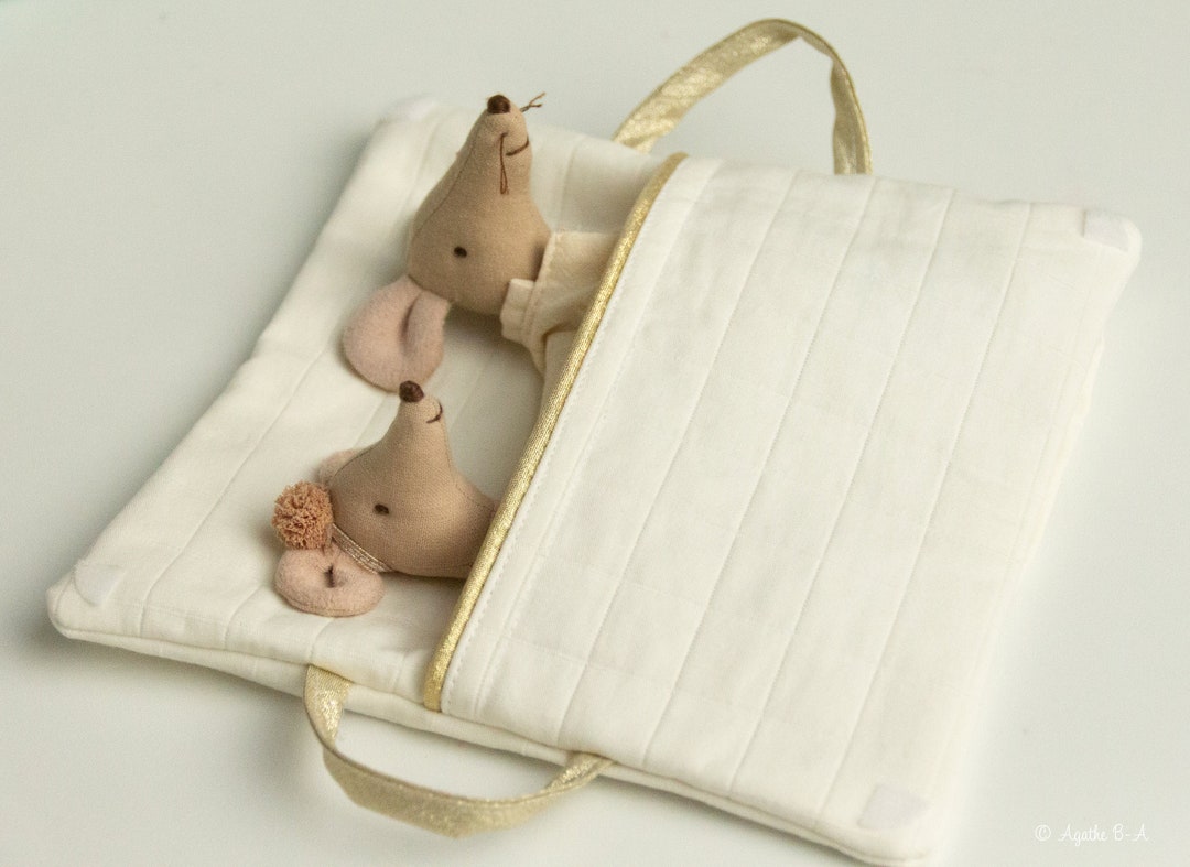 Maileg Bed / for Maileg Mice / Children's Sleeping Suitcase - Etsy