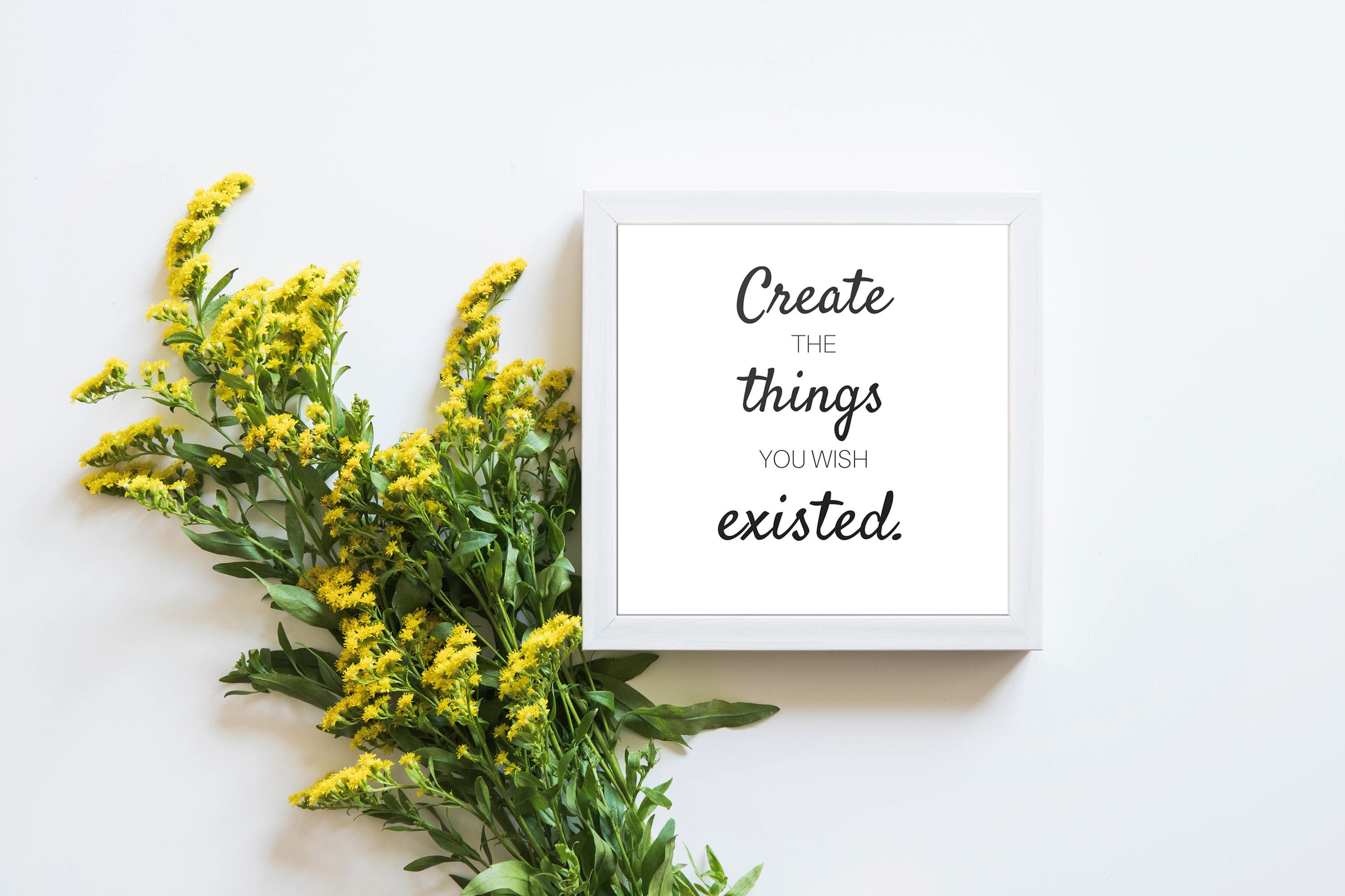 Create the Things You Wish Existed Quote - Etsy