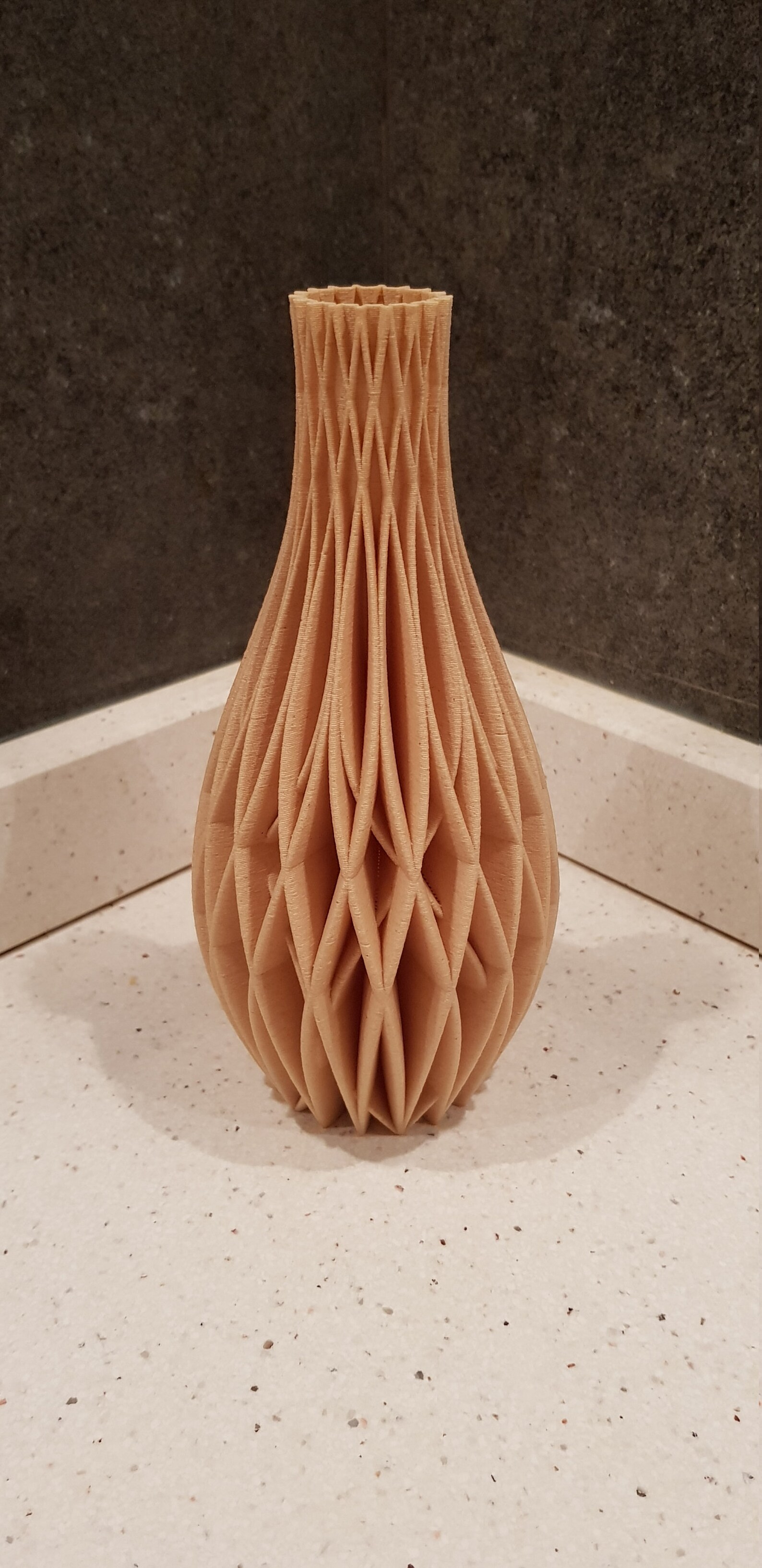 Modern Decor Vase 3d Printed in Ecoplastic or Wood | Etsy
