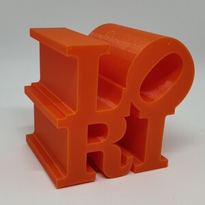 Personalized and Unique Statue With Your 4 or More Letters Name or ...