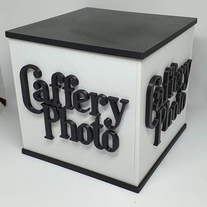Personalized Decorative Display Box With Your Logo Embossed on the 4 ...