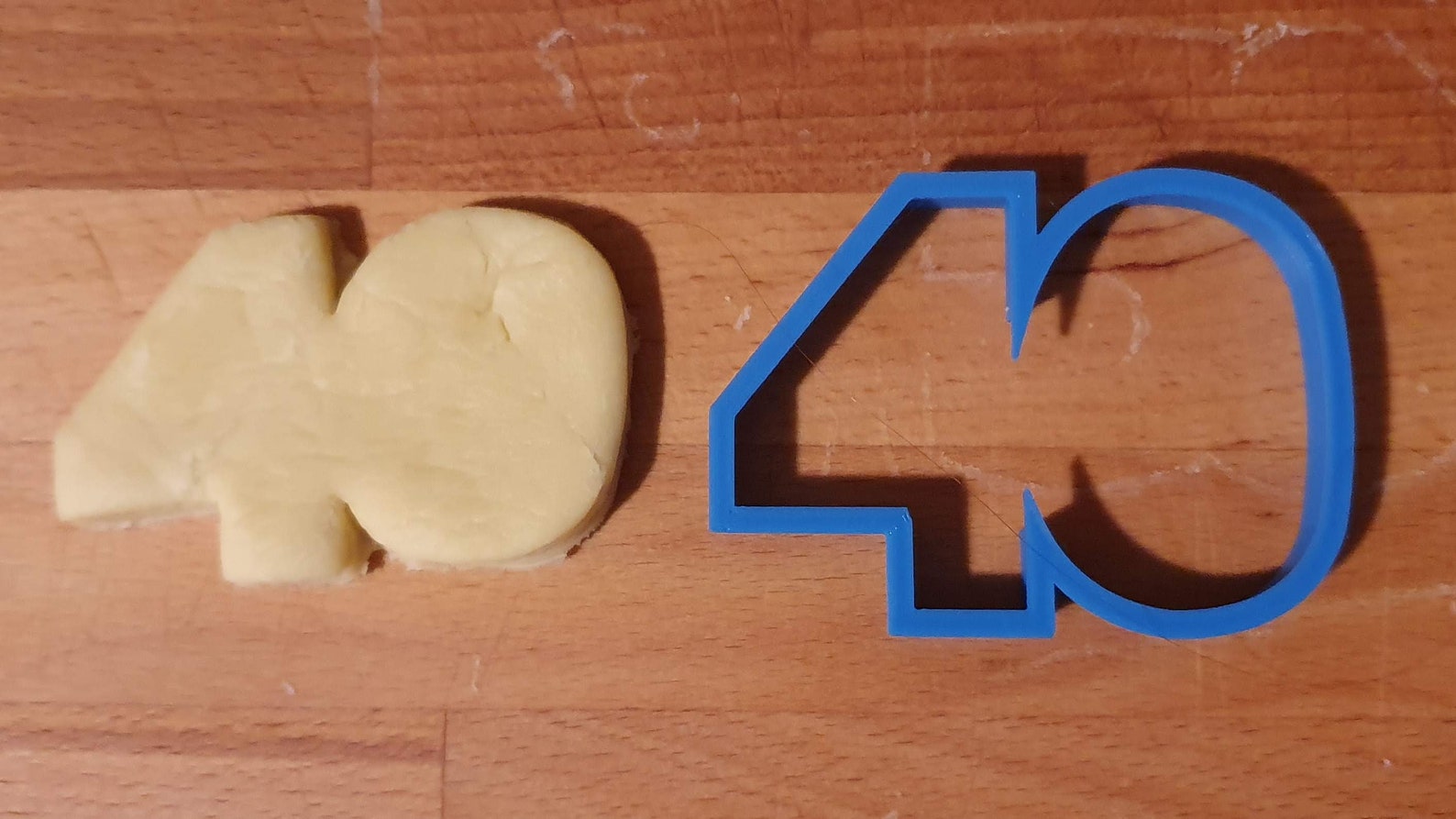 Number 40 Cookie Cutter Ideal for a Birthday Party | Etsy