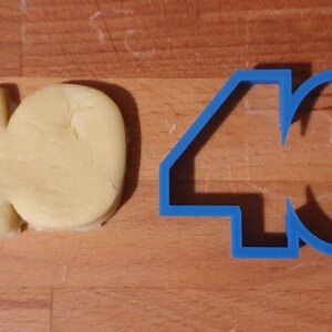Number 40 Cookie Cutter, Ideal for a Birthday Party - Etsy