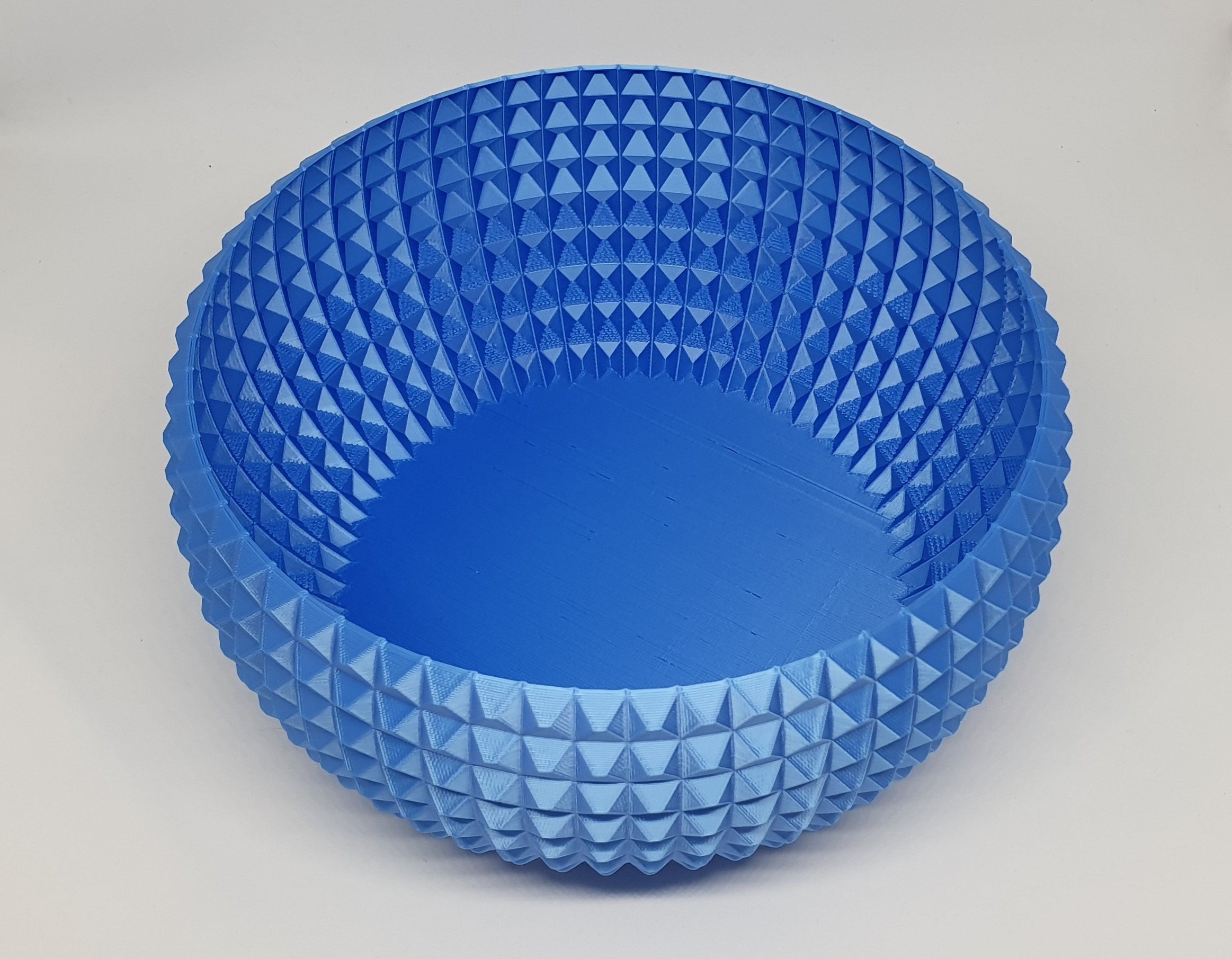Modern 3d Printed Poly Design Bowl for Table Decor | Etsy
