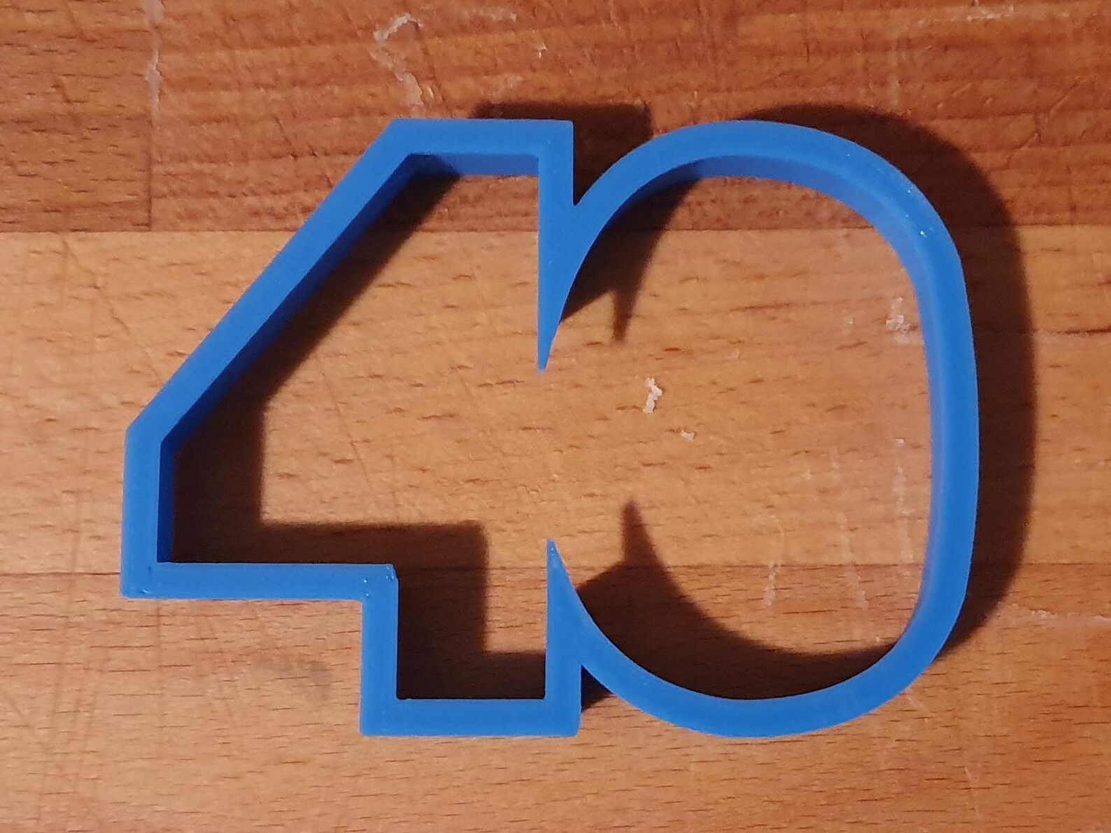 Number 40 Cookie Cutter Ideal for a Birthday Party | Etsy