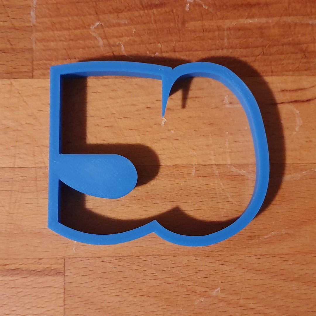 Number 50 Cookie Cutter, Ideal for a Birthday Party - Etsy