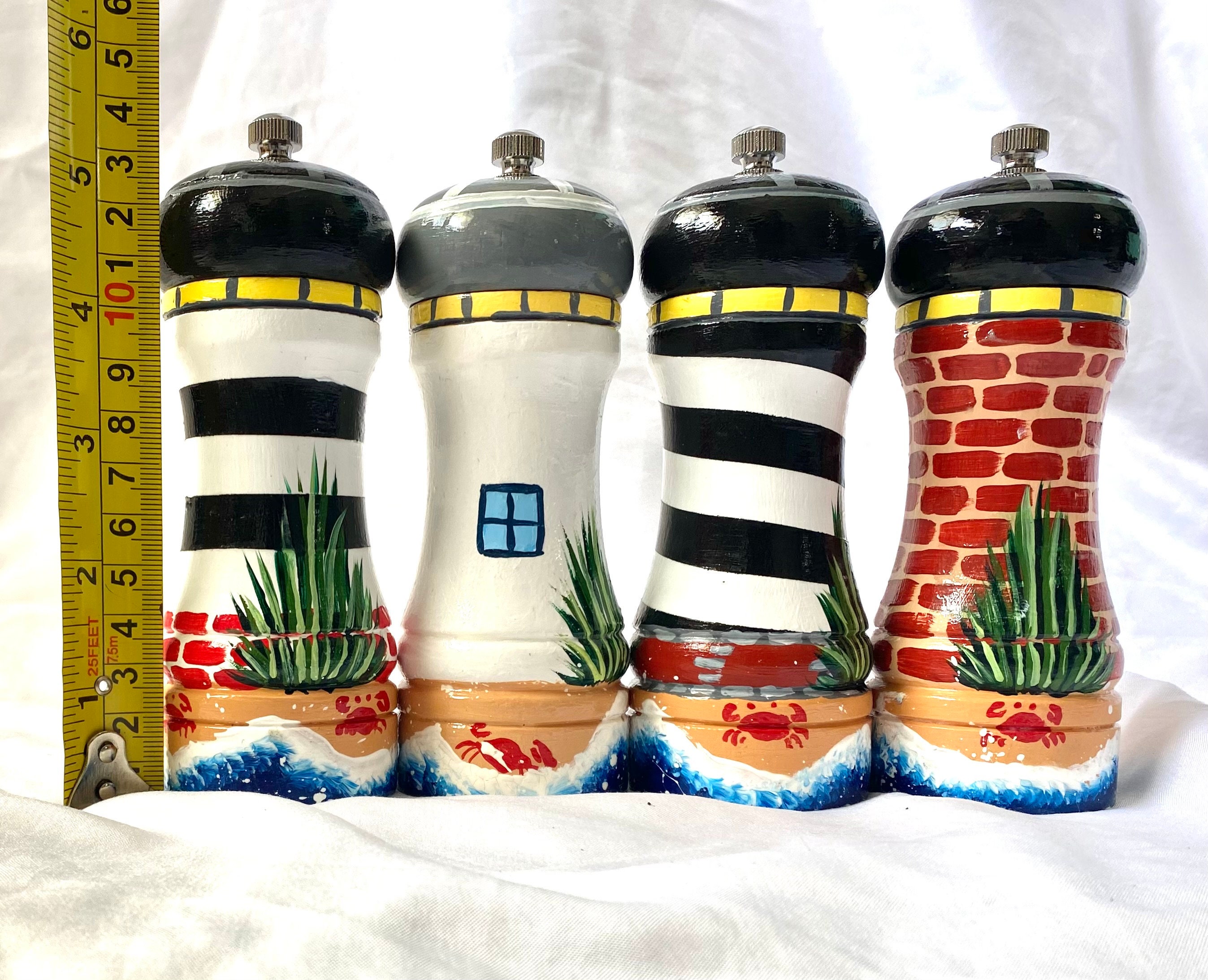 Currituck and Ocracoke Lighthouse Salt & Pepper Grinders Set - Etsy