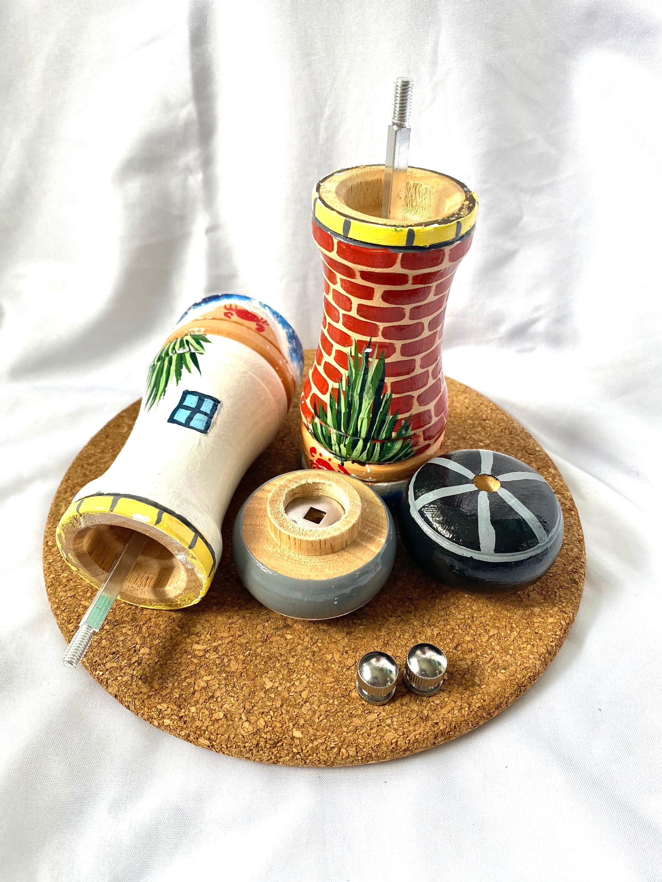 Currituck and Ocracoke Lighthouse Salt & Pepper Grinders Set - Etsy
