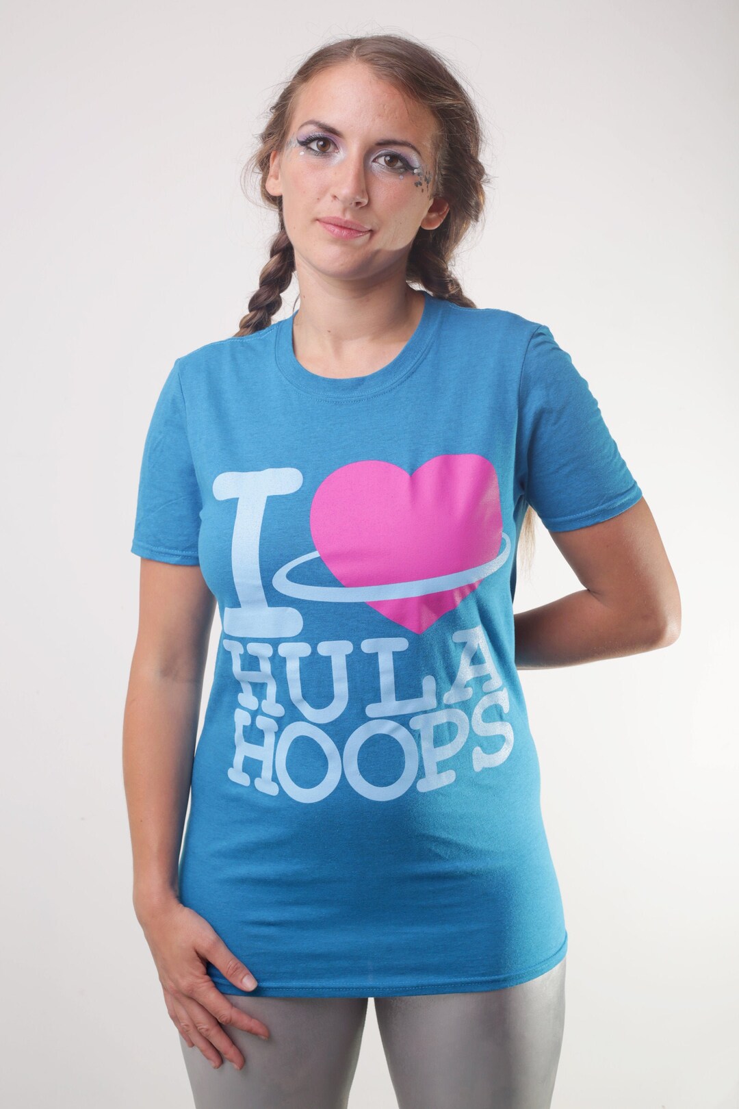 I Love Hula Hooping T-shirt Various Colours - Etsy