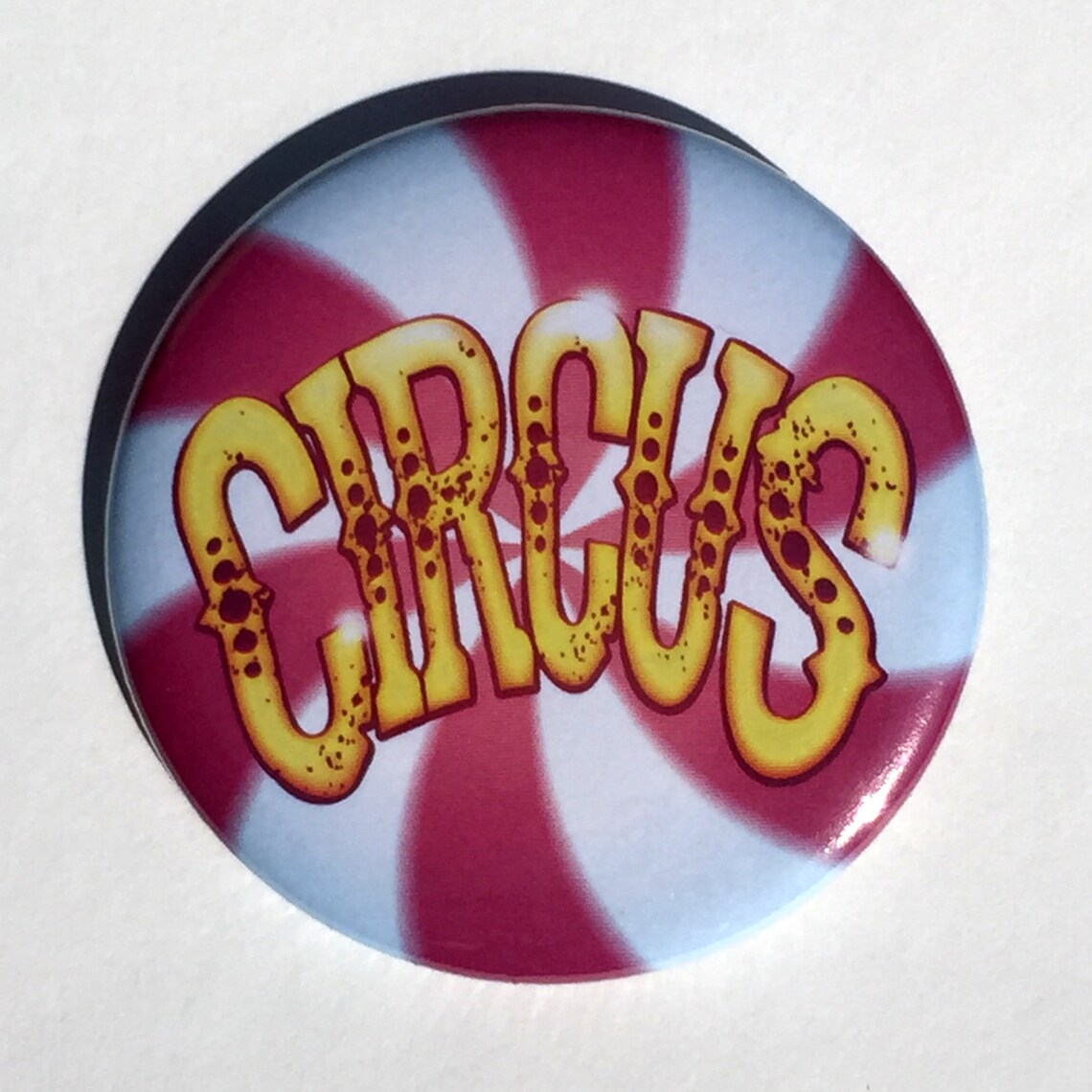 Set of 4 Large Circus Themed Badges. Hula Hoop - Etsy