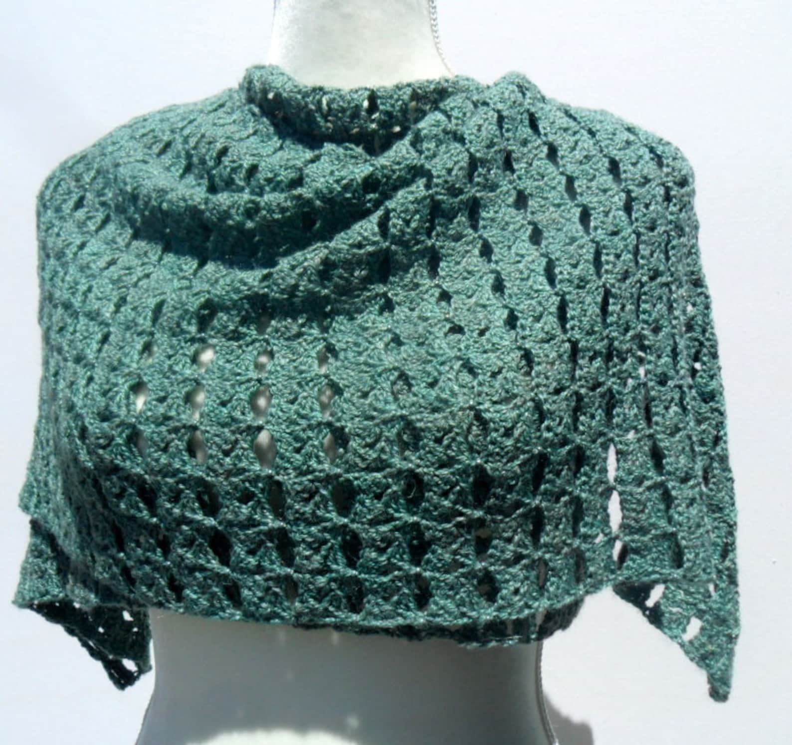 Meadow Beaded Shawl Crochet Pattern - Etsy