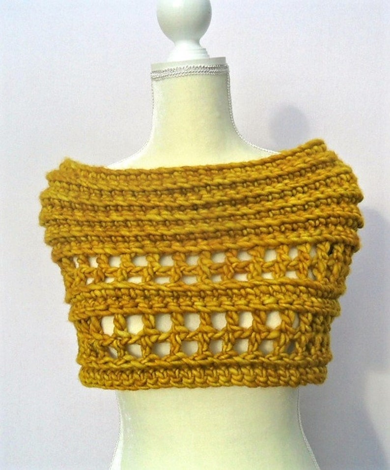 Sunburst Crop Poncho Crochet Pattern - Etsy