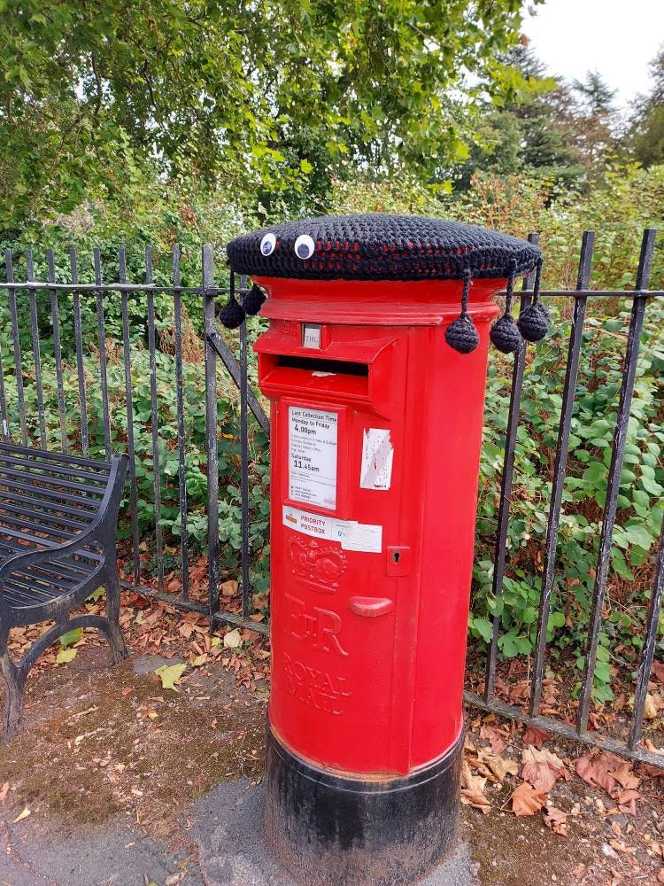 Crochet Pattern for Post Box Topper Spider Halloween Digital Download ...