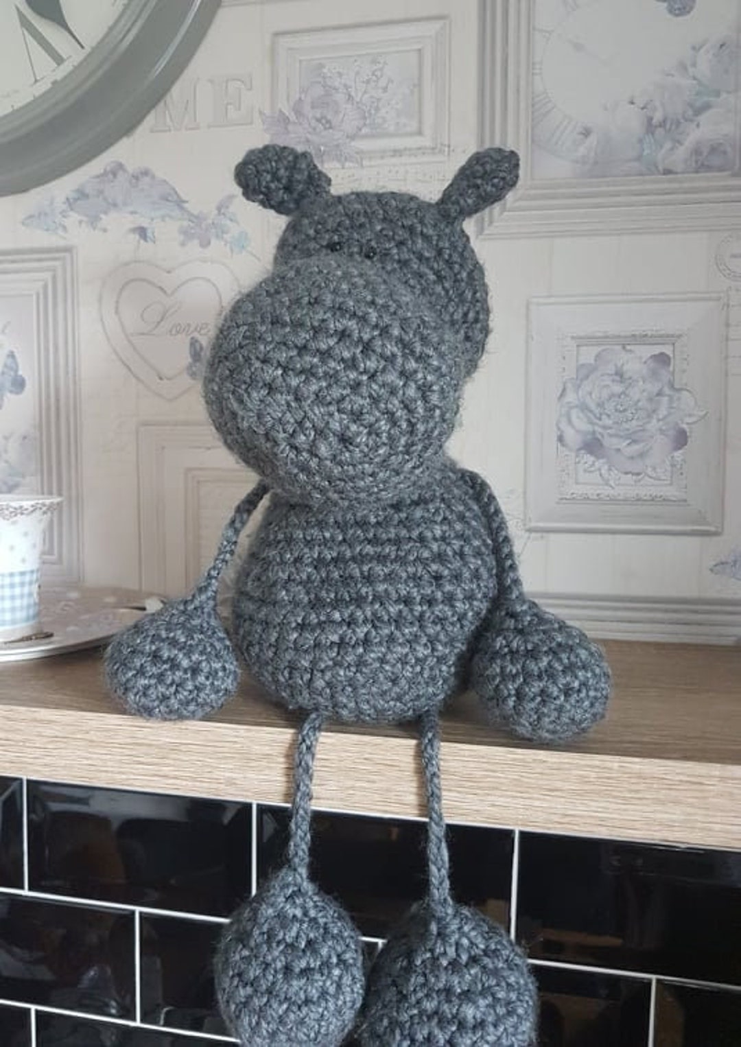 Crochet Pattern for Hamilton the Hippo Hippopotamus - Etsy UK