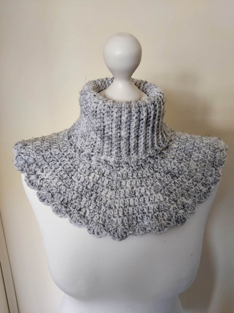 Crochet Pattern for Neck Warmer Crochet Cowl Crochet Scarf - Etsy