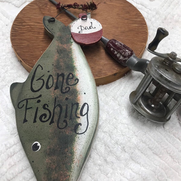 Gone Fishing Sign - Etsy