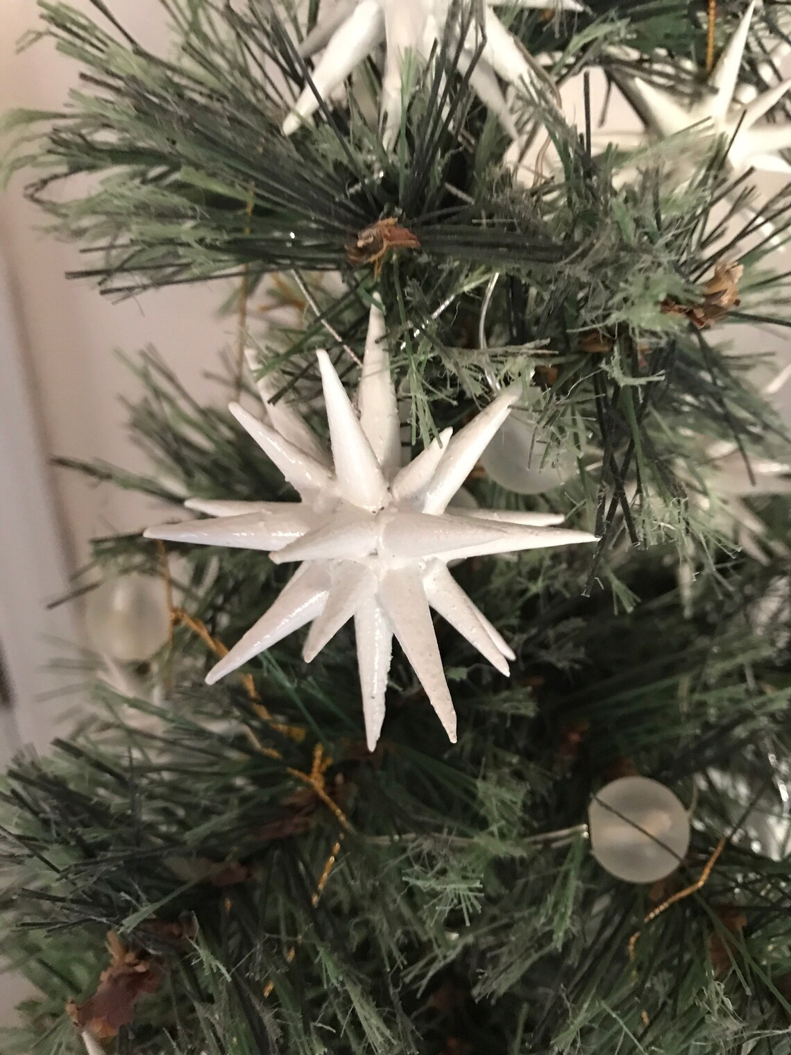 Moravian Star Ornaments Christmas Keepsake 2 Wooden - Etsy