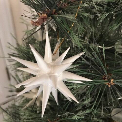 Moravian Stars Ornaments Wooden 3 One of a Kind Fast - Etsy
