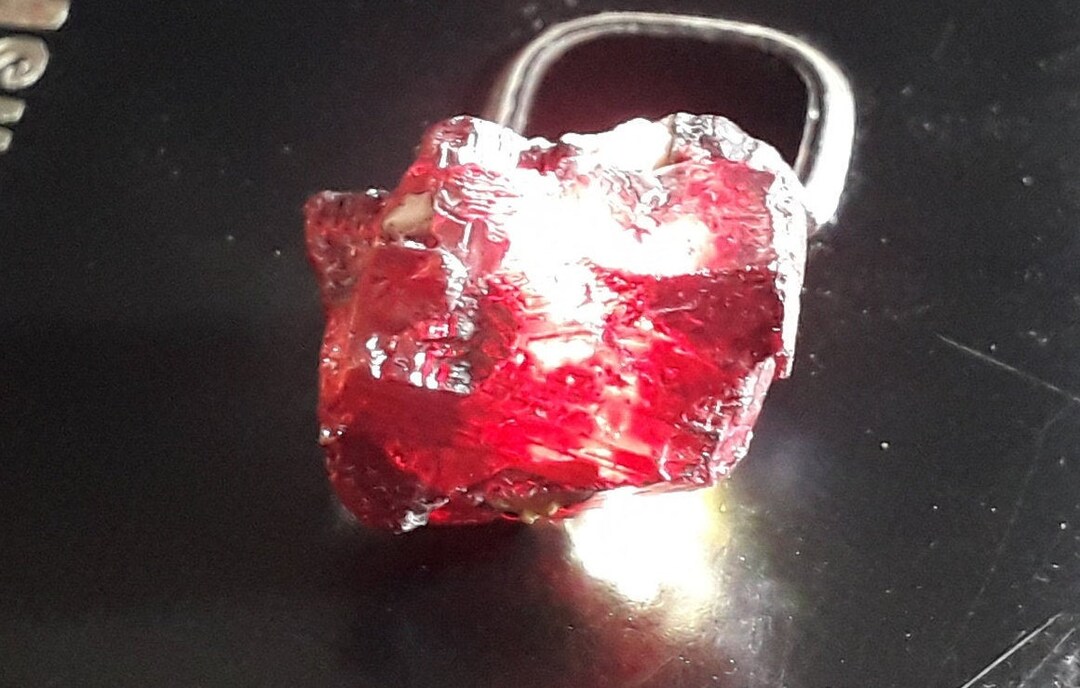 Gemmy Red Pyrargyrite Crystals - Etsy