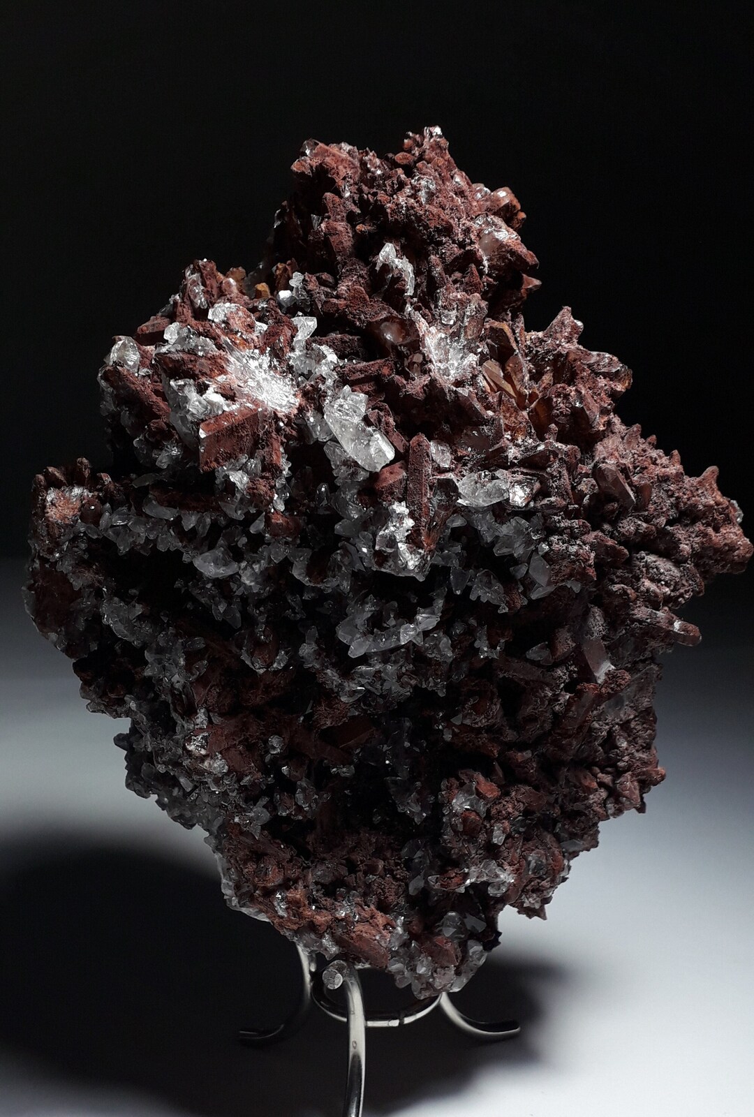 1200gr. Gemmy Quartz Pseudomorph & Calcite Crystals. La Aurora Charcas ...