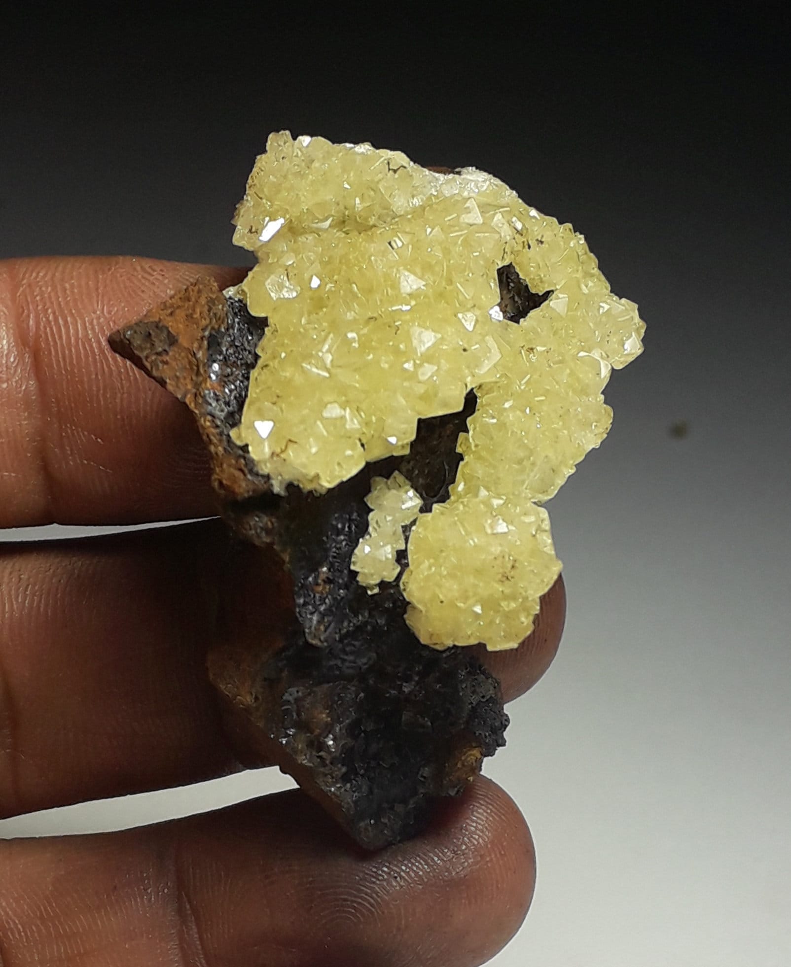 22gr. Gemmy Fluorescent Adamite Crystals | Etsy