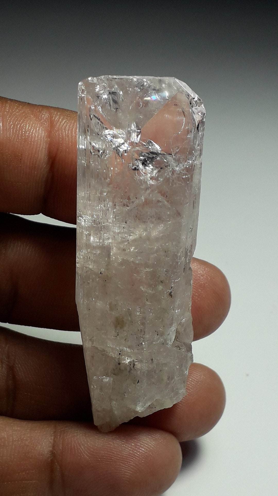 24gr. Gemmy Pink Danburite Crystal. La Aurora Mexico. - Etsy Hong Kong