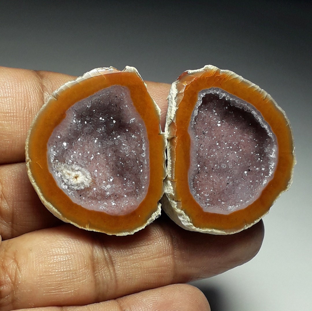 1. Pair Gemmy TABASCO GEODE, Mexico. - Etsy