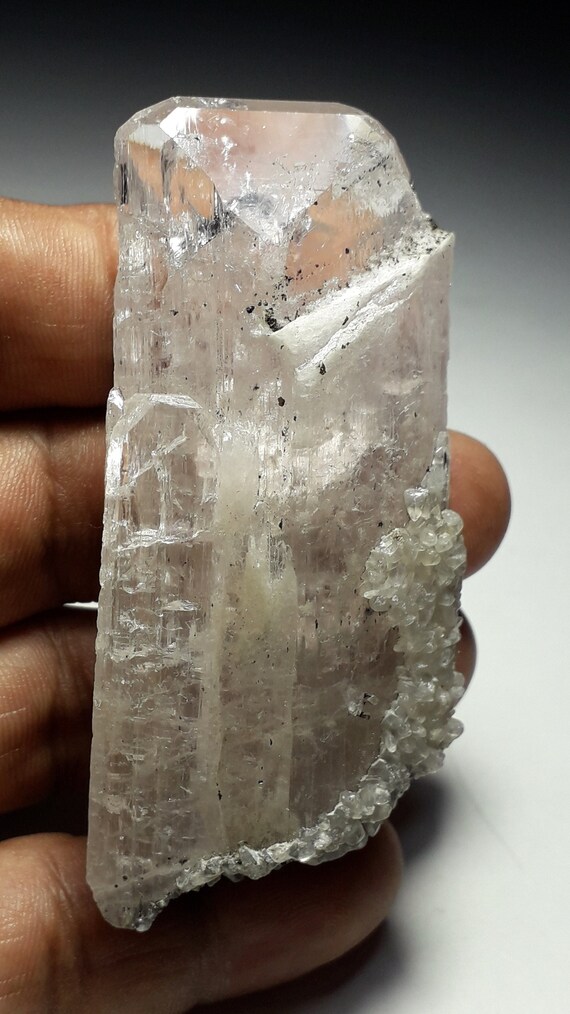 57gr Gemmy Pink Danburite & Crystals Cluster. La Aurora | Etsy