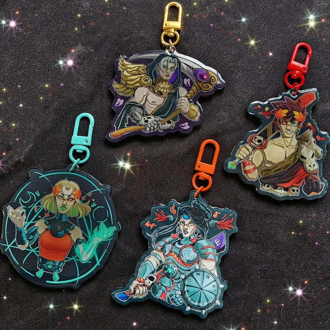 HADES Character Keychains - Etsy