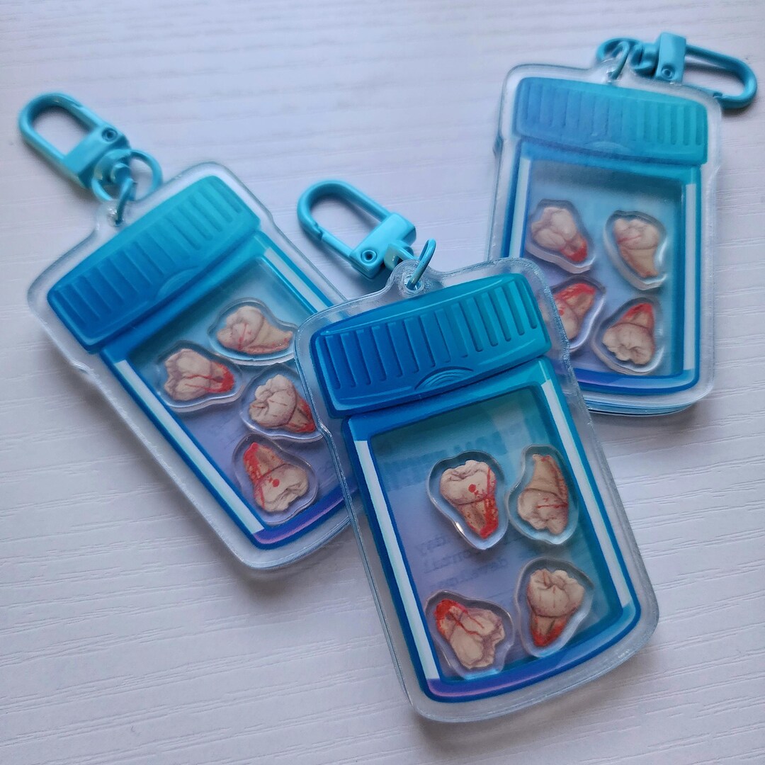 Wisdom Teeth Pills Shaker Charm - Etsy