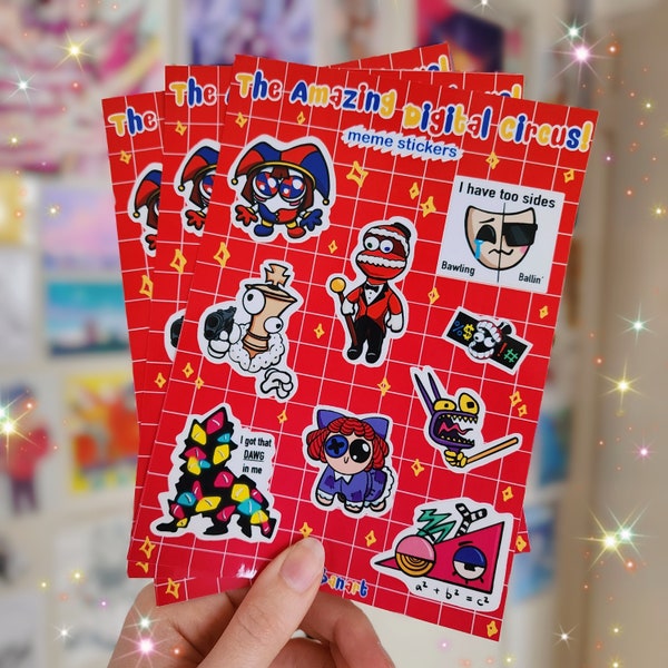 Circus Digital Sticker - Etsy