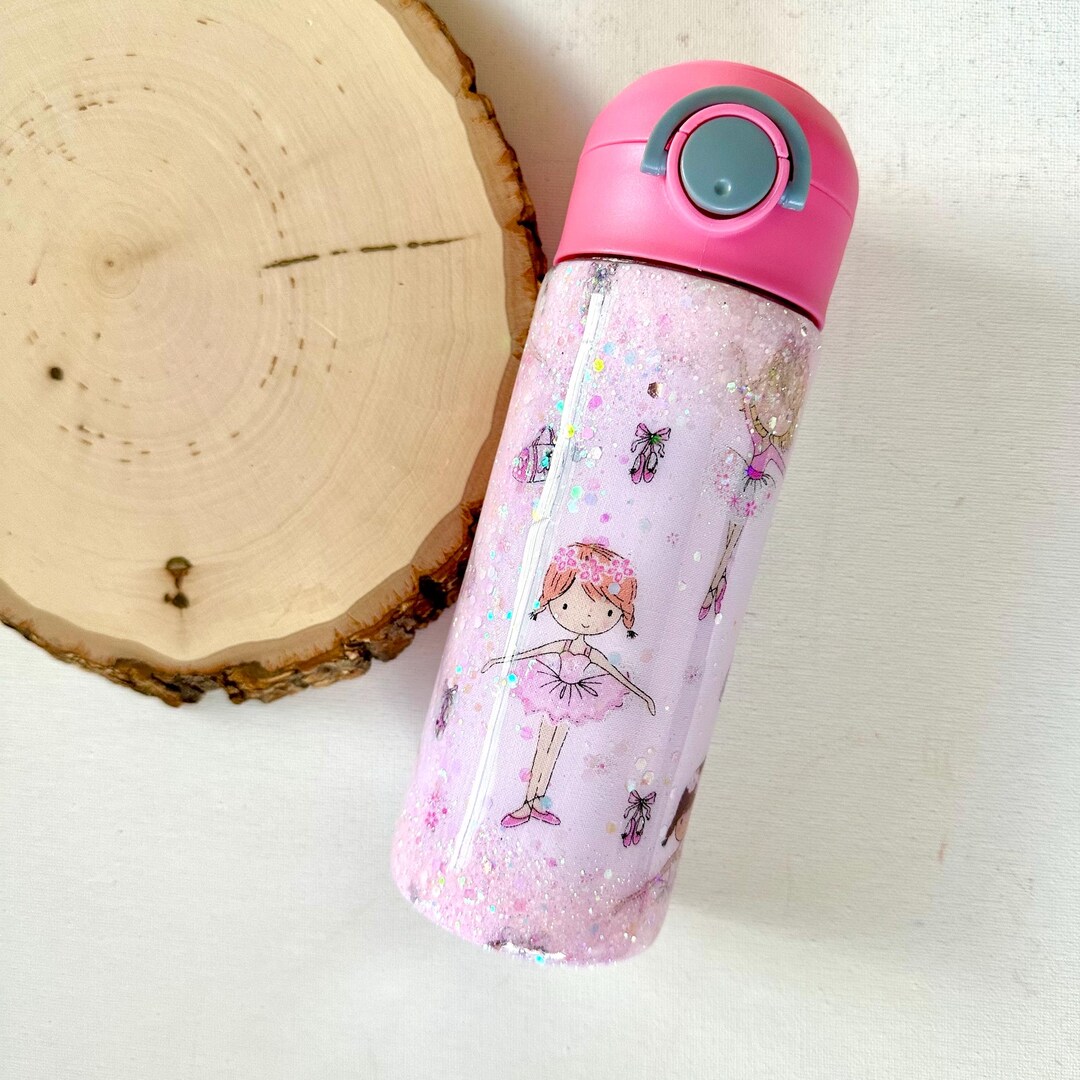 Ballerina Kids Water Bottle | Personalized Dance Bottle for Girls ...