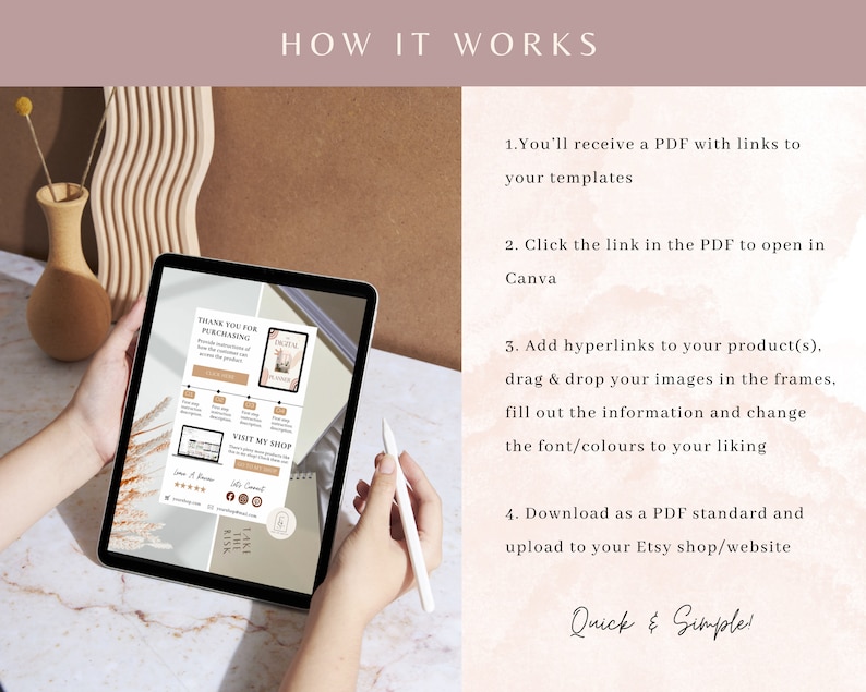 Digital Download Instructions Templates for Digital, Print and Bundle ... Digital Download Instructions Templates for Digital, Print and Bundle ...
