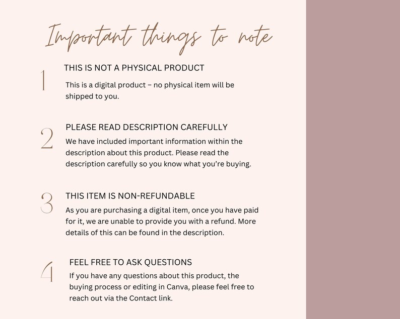 Digital Download Instructions Templates for Digital, Print and Bundle ... Digital Download Instructions Templates for Digital, Print and Bundle ...
