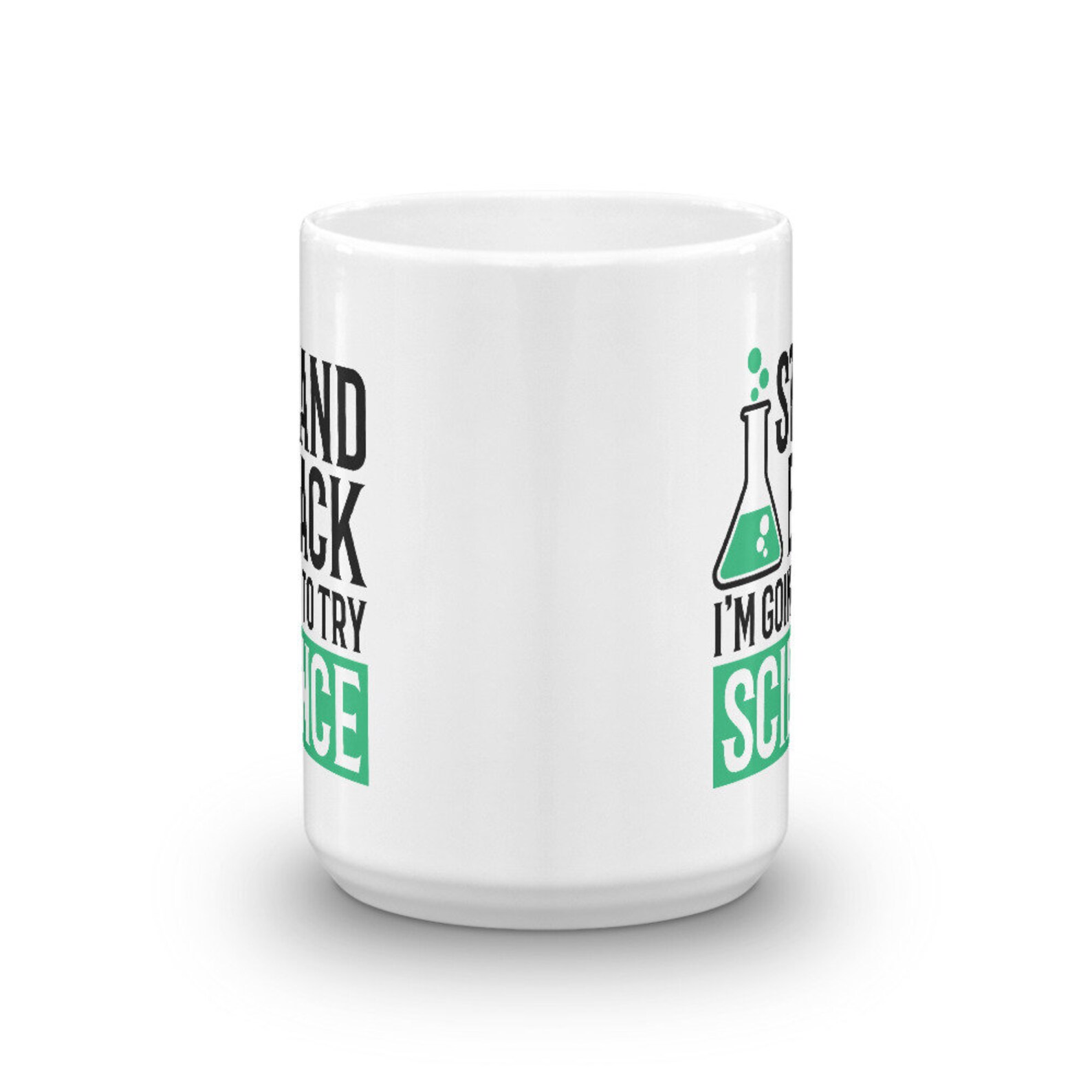 Funny Science Mug for Teacher or Students Stand Back Science - Etsy UK