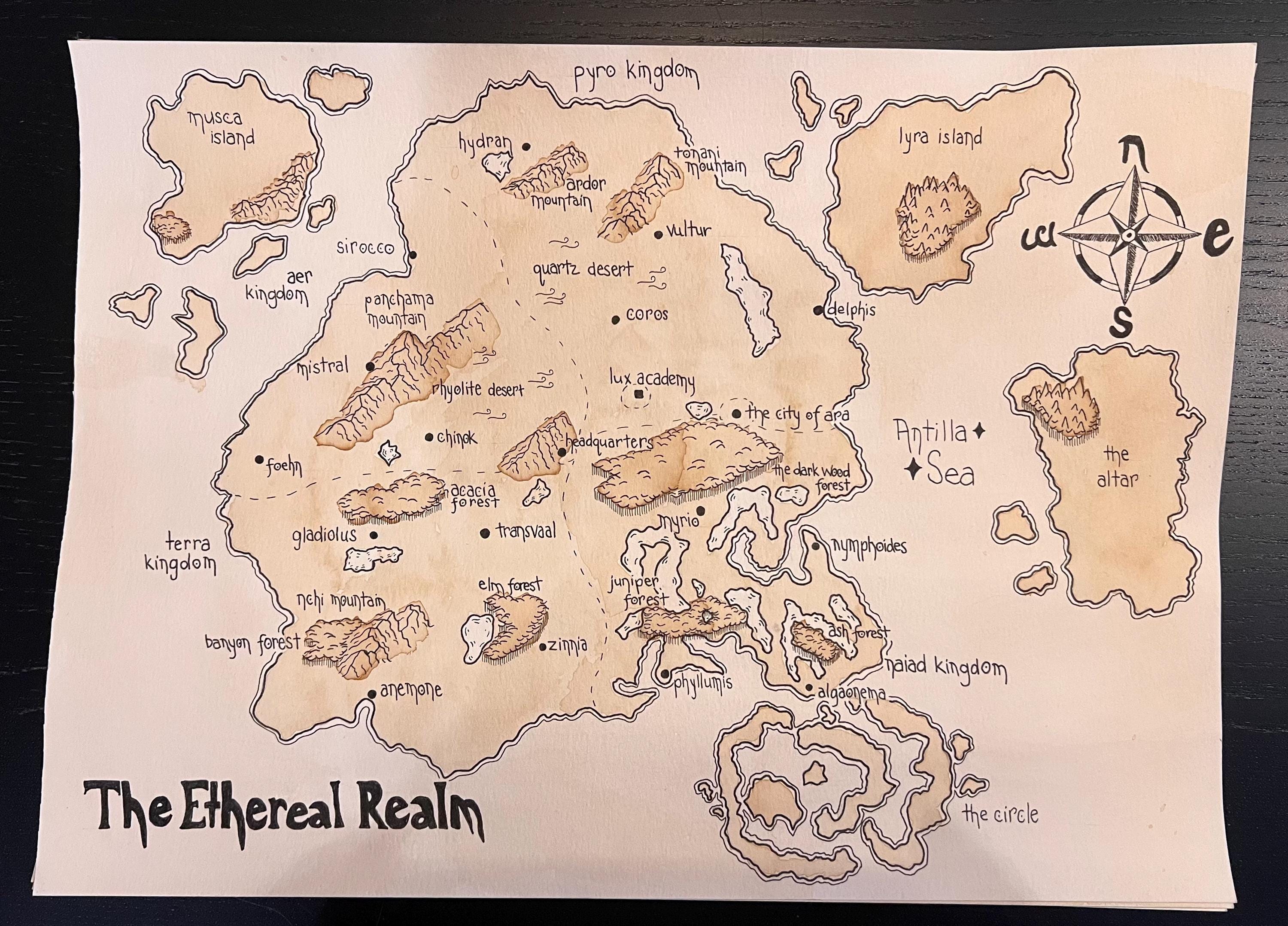 Personalized Maps for Fantasy, Role-playing Games, Dungeons & Dragons ...