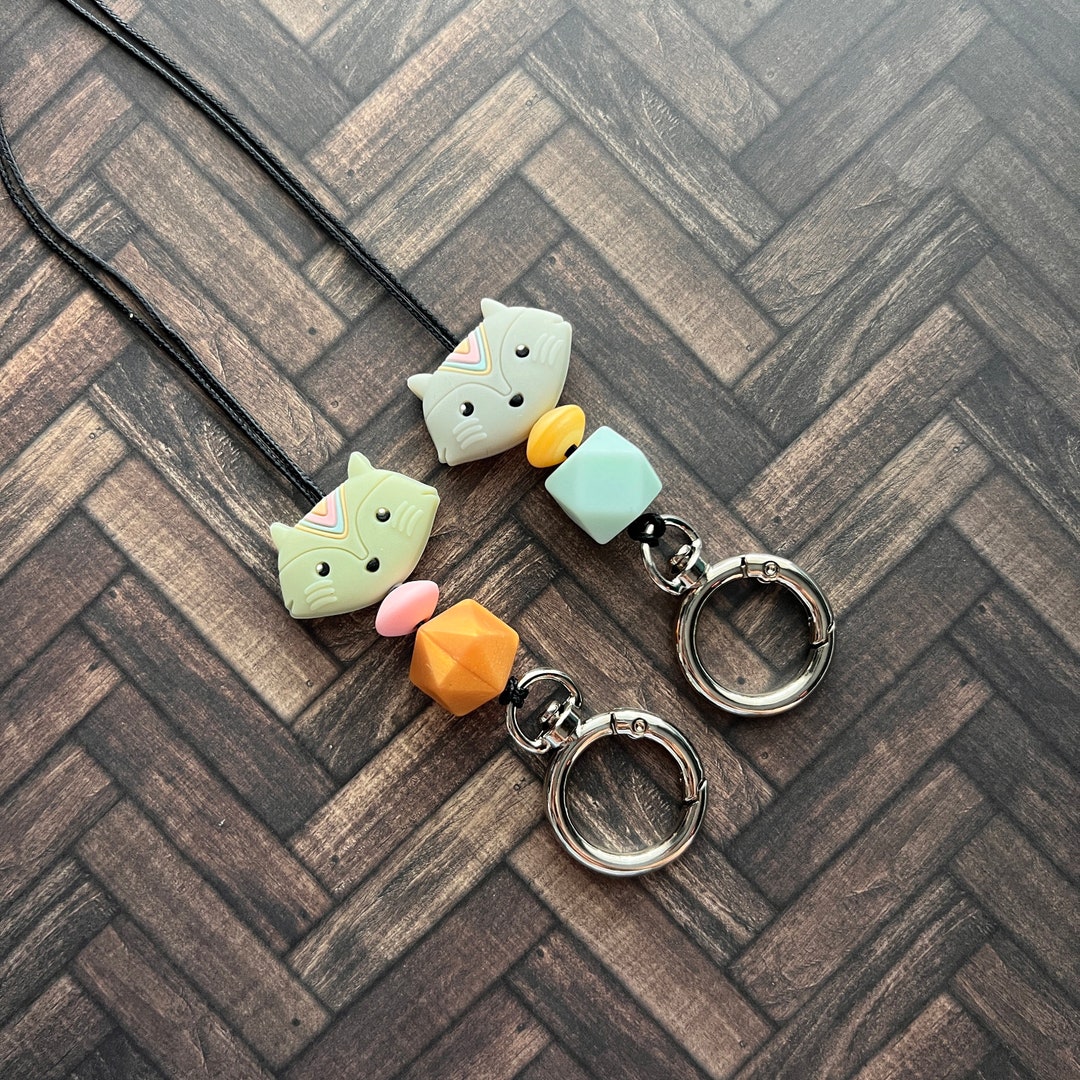 Woodland Fox Lanyard - ID - Teacher - Student - Nurse - Gift - Etsy