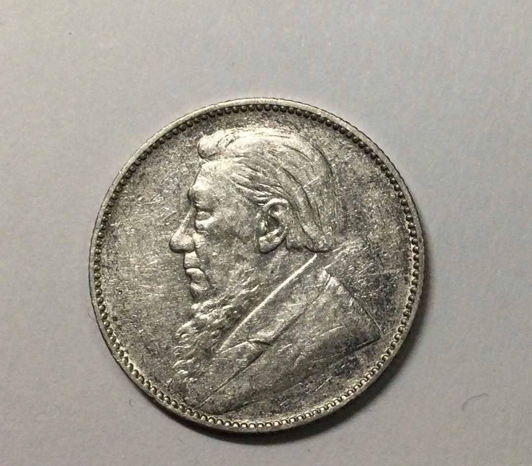 Boer War Era 1897 South Africa ZAR Paul Kruger World Collector Coin ...