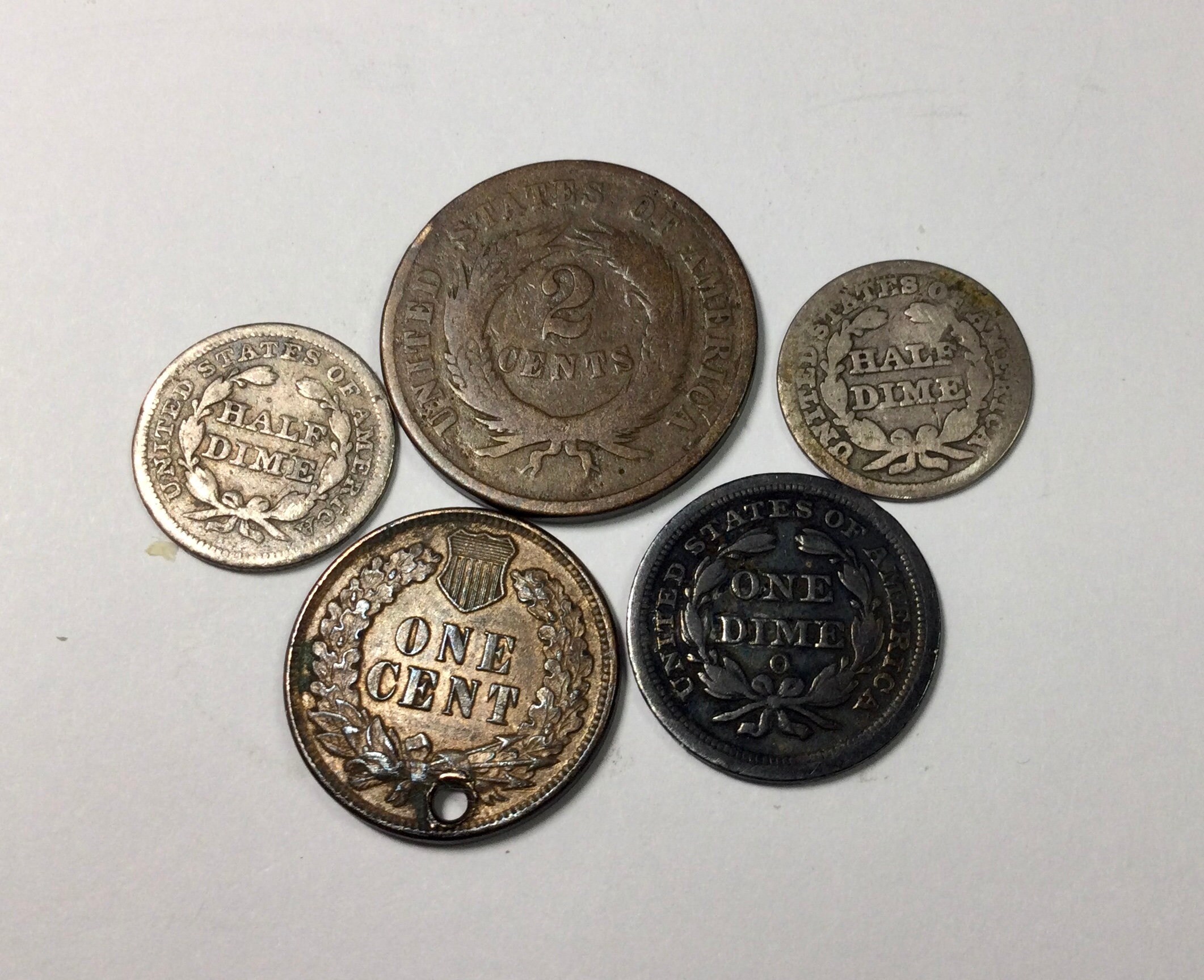 1865 2 Cent Coin Value