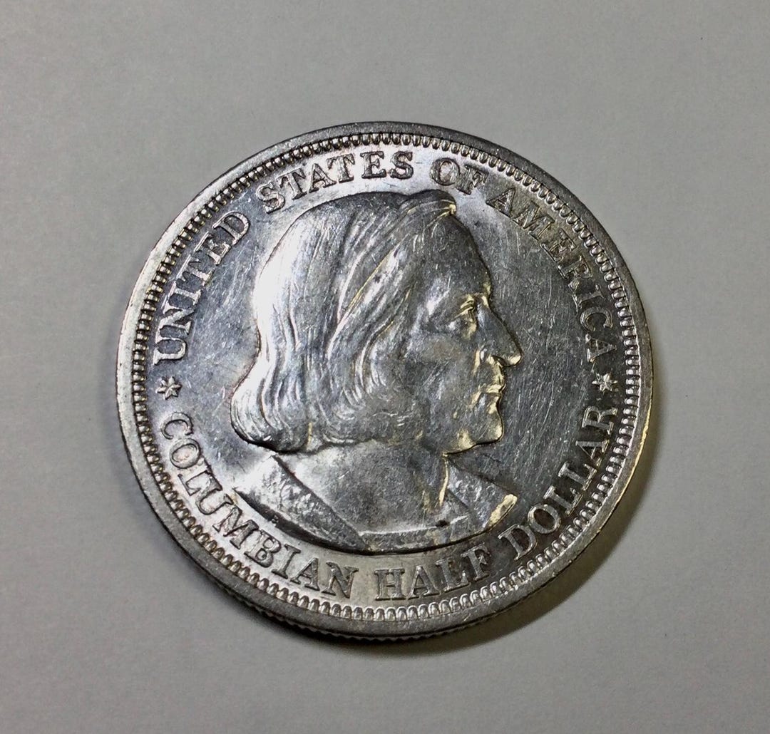 1893 Columbian Exposition Columbus Worlds Fair Chicago Collectors Coin ...