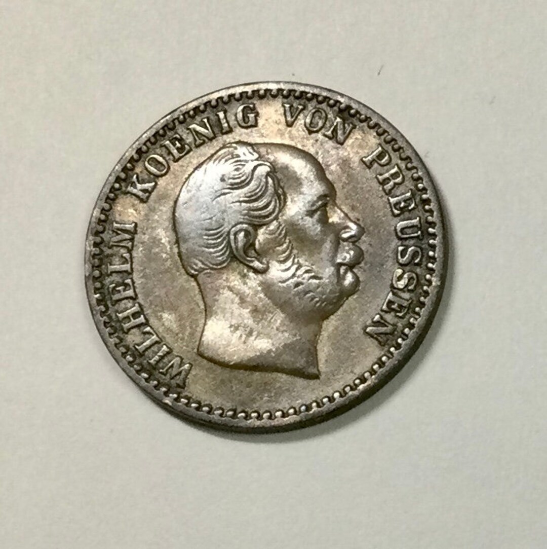 1864A German States Germany Prussia 2 1/2 Silver Groschen Kaiser ...