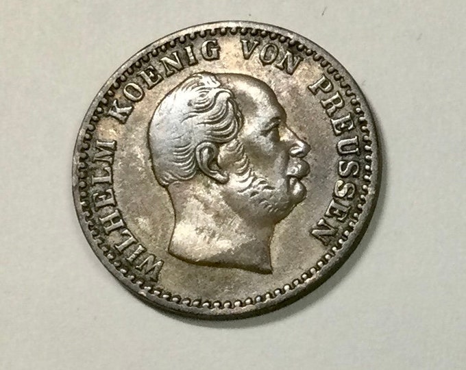1864A German States Germany Prussia 2 1/2 Silver Groschen Kaiser ...