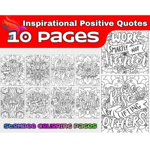 100 Coloring Pages for Mental Health and Relaxation Inspirational ...