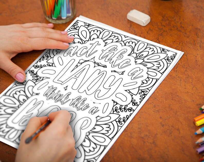 Vol.1 Sassy Adult Coloring Pages Printable Snarky Sarcastic - Etsy ...