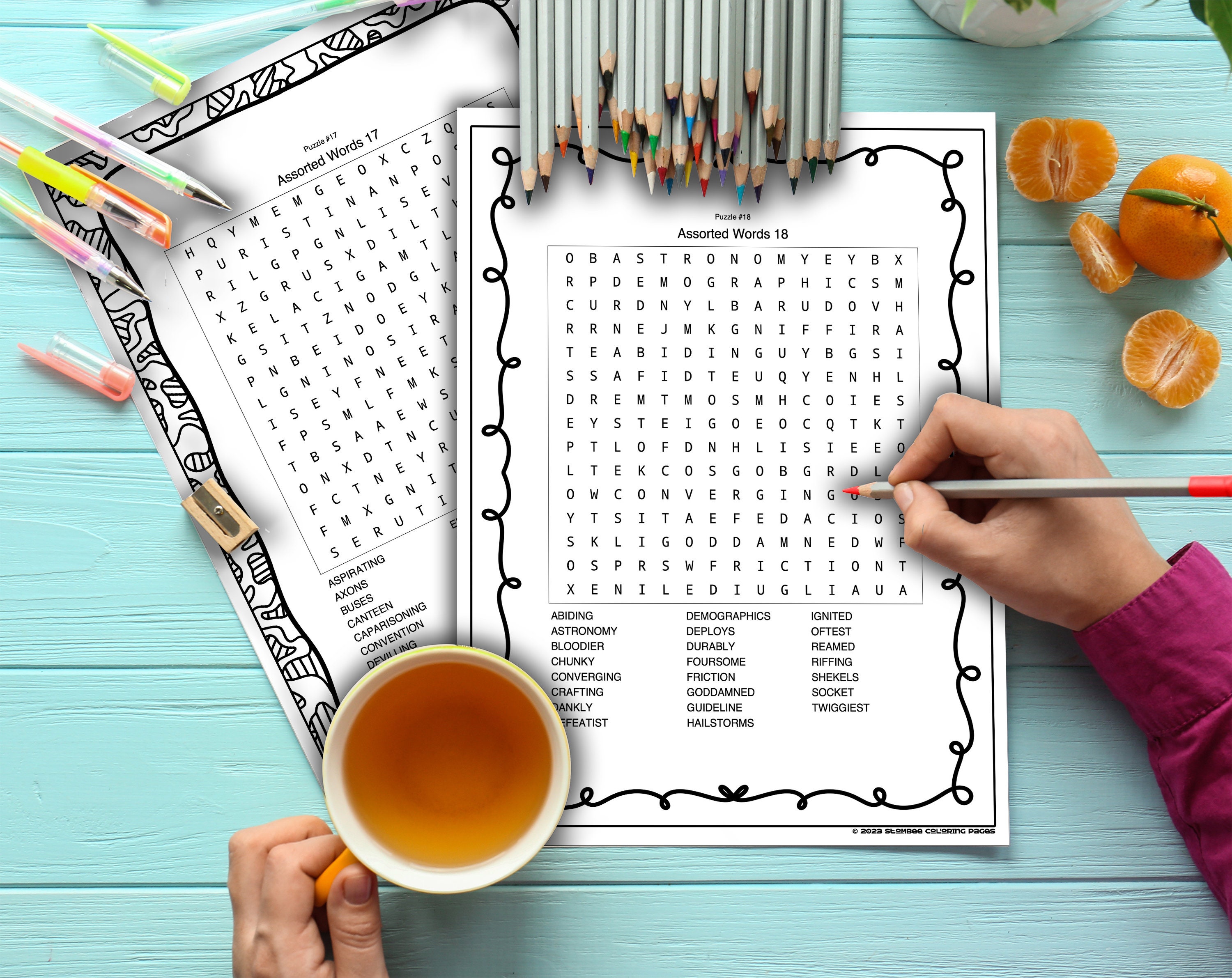 200 Word Search Printable Puzzle Instant Download,printable Puzzle ...