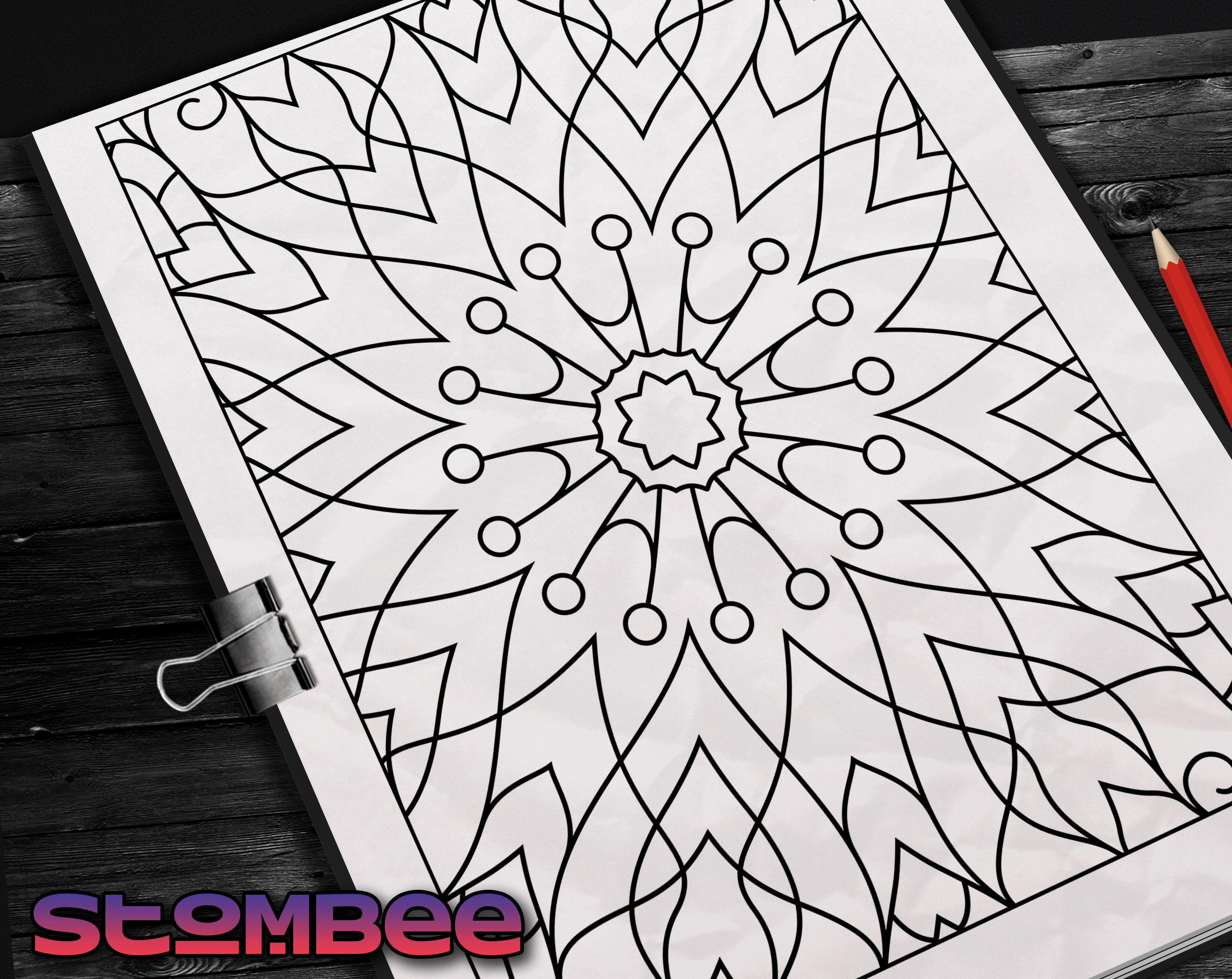 20 Printable Adult Coloring Pages of Patterns for Relaxation PDF Book ...