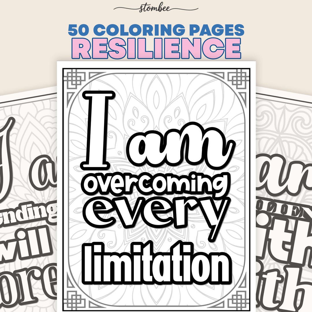 Daily Affirmations Coloring Book for Women: 50 Mindfulness Pages, POD ...